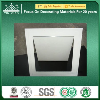 Gypsum Maintenance Door Ceiling Access Cover Panel And Manhole Frame ...