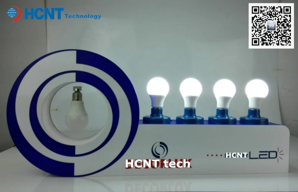 Magnetic Levitating Light Bulb Display Stand Led Decorative Light - Buy ...