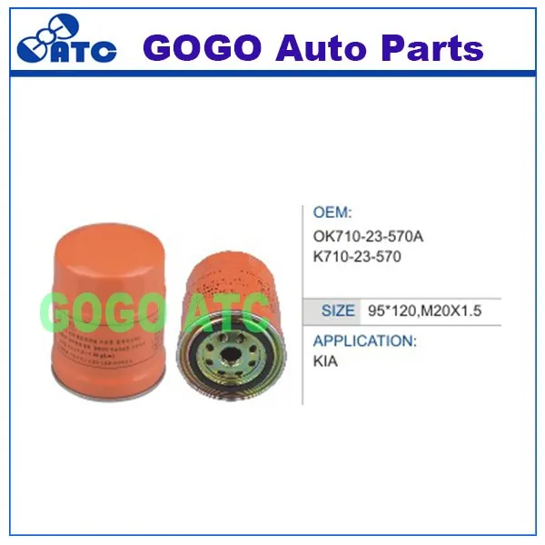 Fuel Filter For K Ia Oem Ok710-23-570a K710-23-570 - Buy Fuel Filter ...