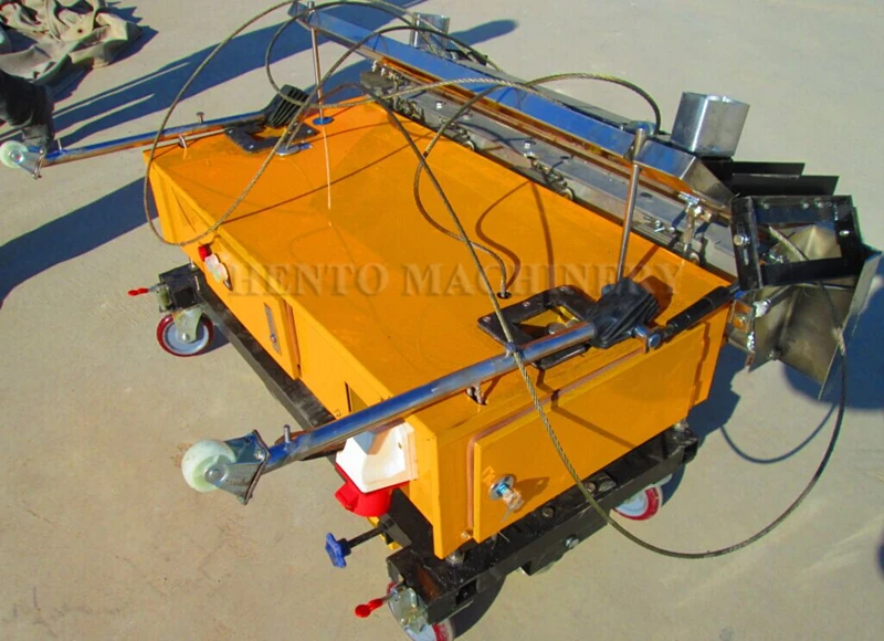 New Type Wall Plastering Machine / Automatic Wall Cement Plastering ...