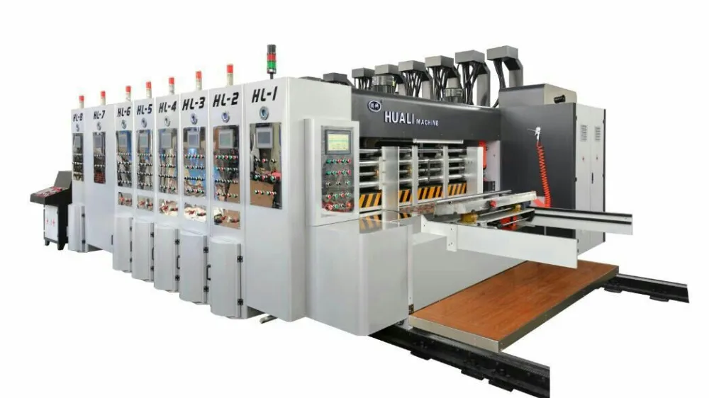 Huali Top Sale Fully Automatic Corrugated Carton Box Printing Slotter ...