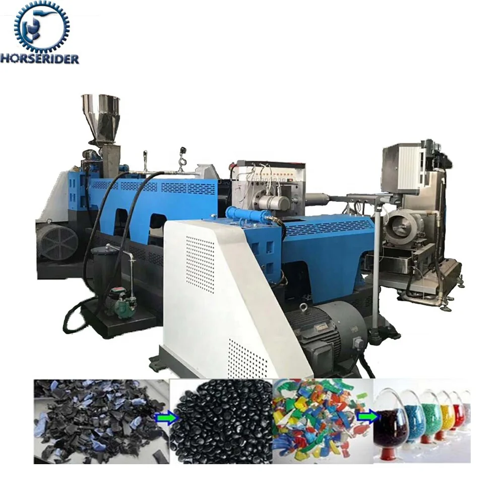 100-800kg/h Pelletizing Machine for Plastic PP PE ABS PVC PET