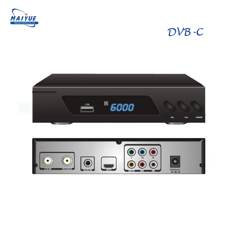 Full Hd Dvb-c Digital Tv Cable Receiver With Pvr Chipset Msd7801 Set ...