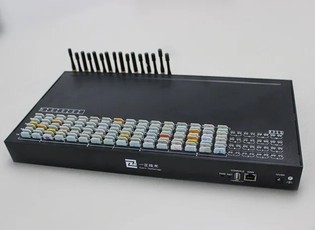 Gsm/cdma/wcdma Voip Gateway,16 Port 128 Sim Cards Gsn Goip Gateway,Voip ...