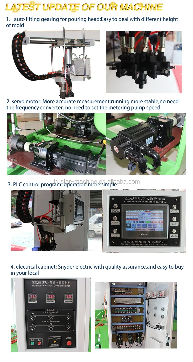 Polyurethane Shoe Sole Production Line / Pu Shoe Sole Making Machine ...