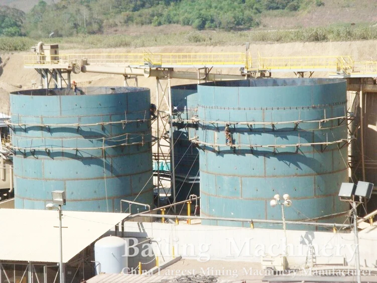 Gold Cyanide Stirred Tank Gold Leaching Tank Used In Cil Plant To ...