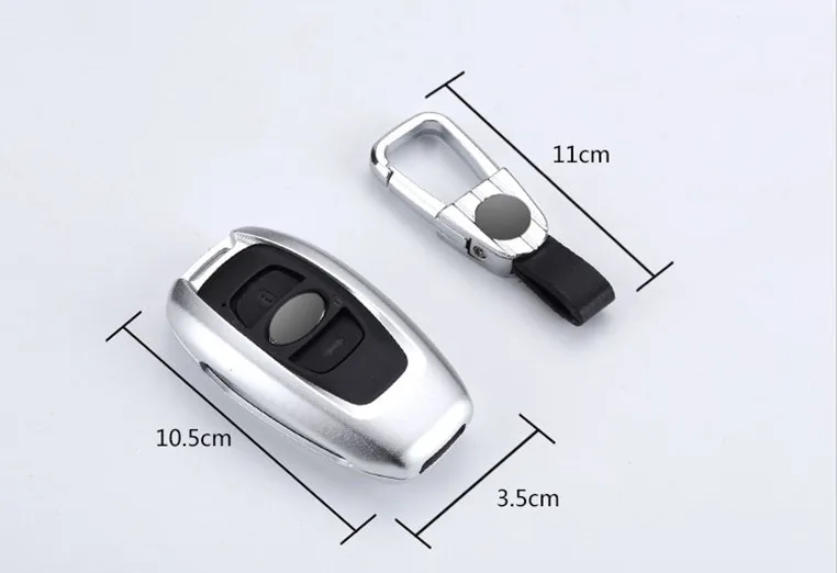 Red Metal Alloy For Smart Remote Key For 2018 Brz Wrx Sti Legacy ...