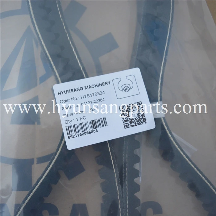 Hyunsang V-belt 04121-22264 0412122264 04120-21748 04120-21745 Untuk ...