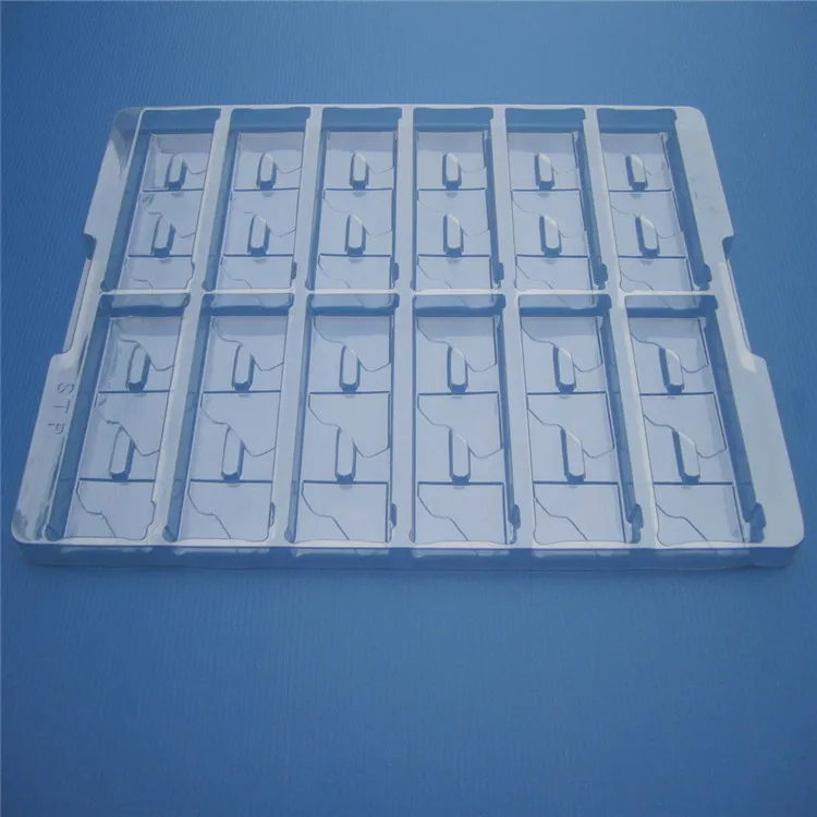 Plastic Electronic Components Packing Blister Tray