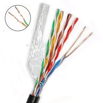5 Pair Network Internal Copper Telephone Cable Multi Pair/core Outdoor ...