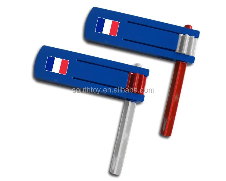 Promotional Plastic Football Fans Cheer Sound Noise Maker Rattle ...