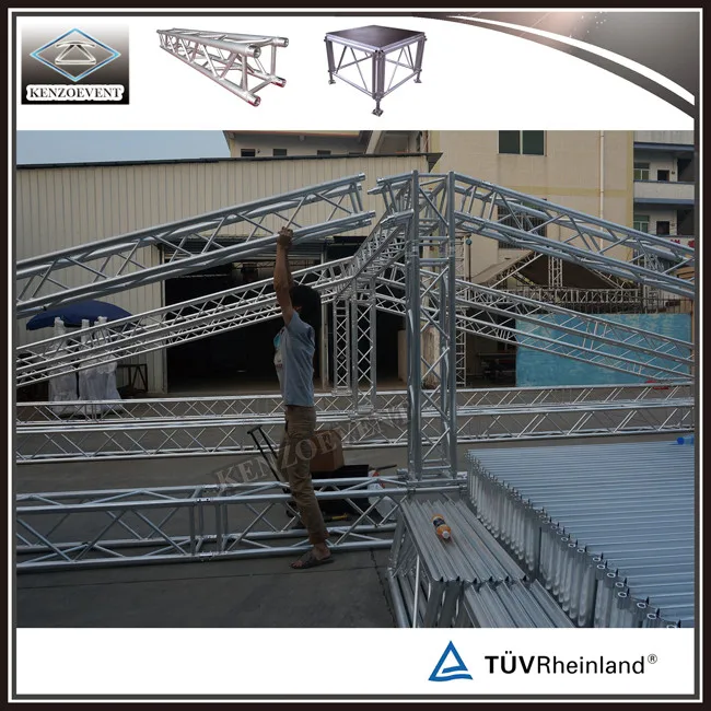 Aluminum Concert Stage Roof Truss Design For Events - Buy Aluminum ...