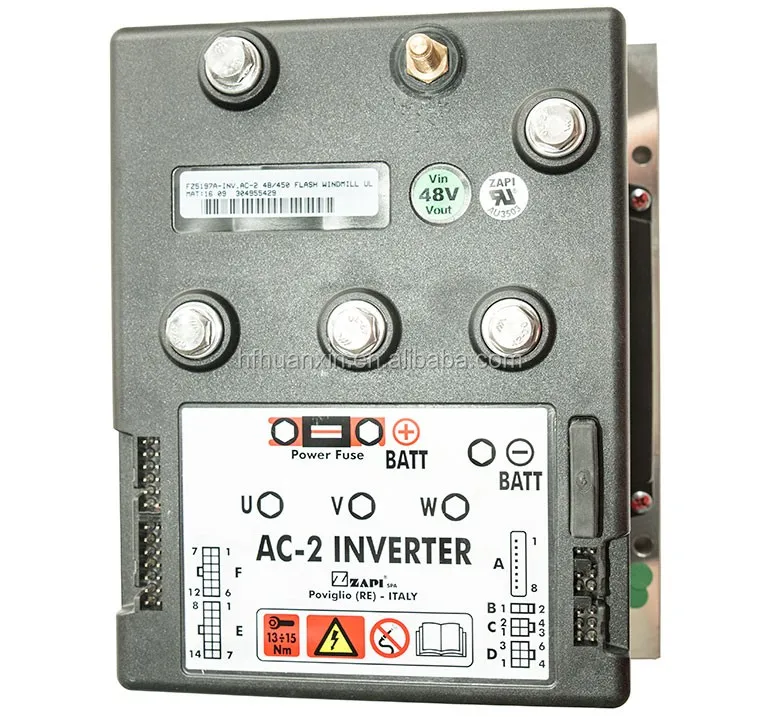 AC-1 ZAPI AC Motor Controller - 24V 48V 250A for E-vehicles