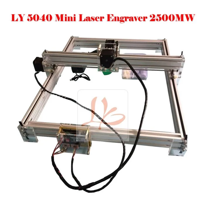 Laser Cutter 5040 2500MW Blue Violet Laser Engraving Machine Mini DIY ...