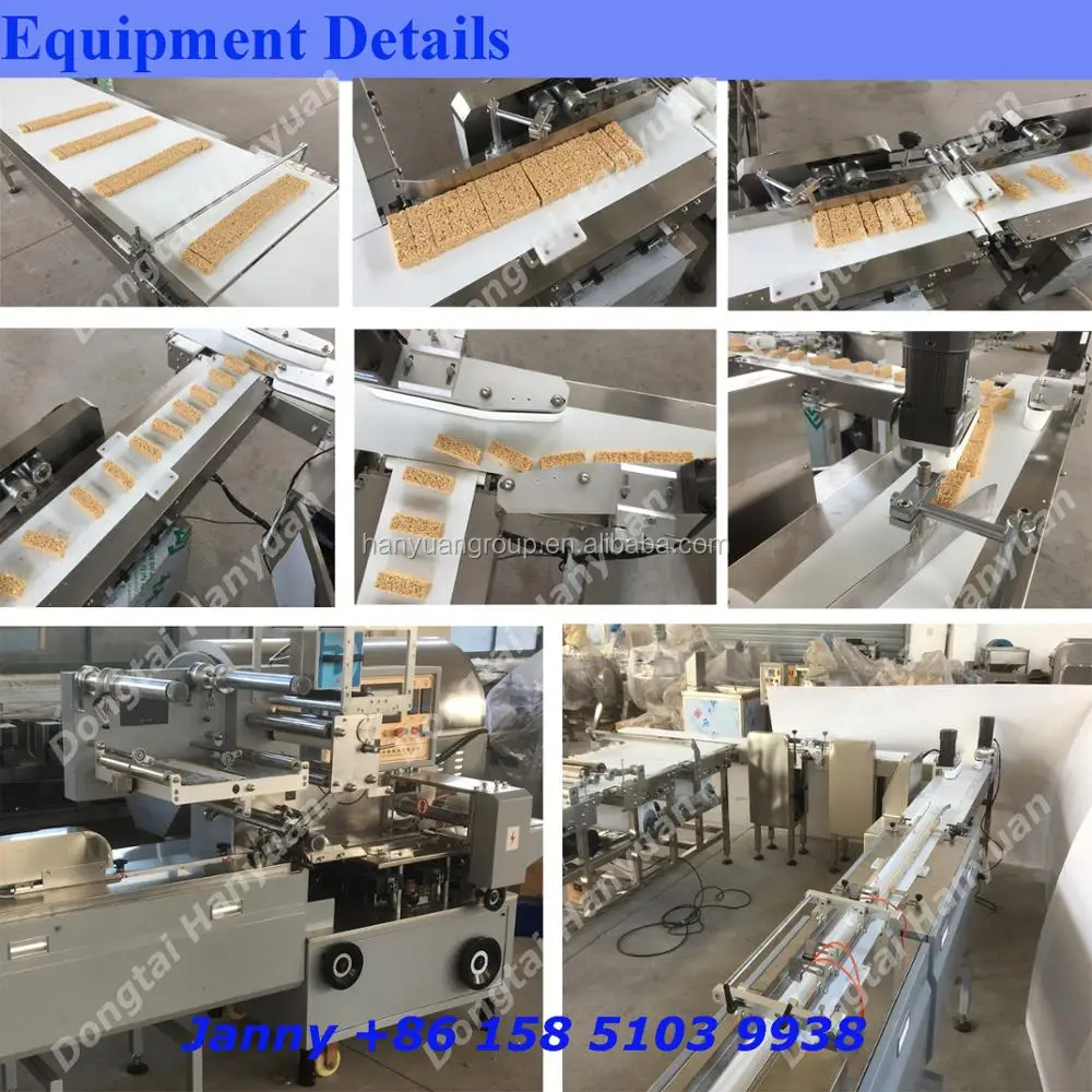 Multifunctional Automatic Cereal Bar Packing Machine - Buy Automatic ...