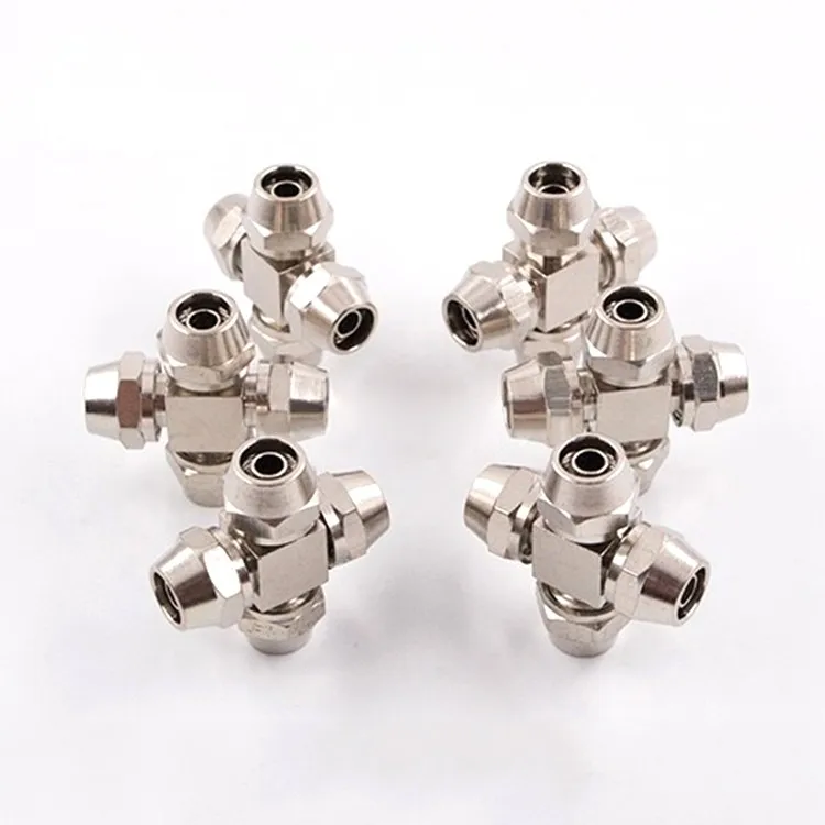 4 Way Pipe Fitting Tube Connector Quick Connection Fittings - Buy Quick ...