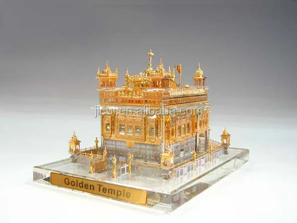 Crystal Temple Golden,Crystal Building Model For Golden Temple Crystal ...