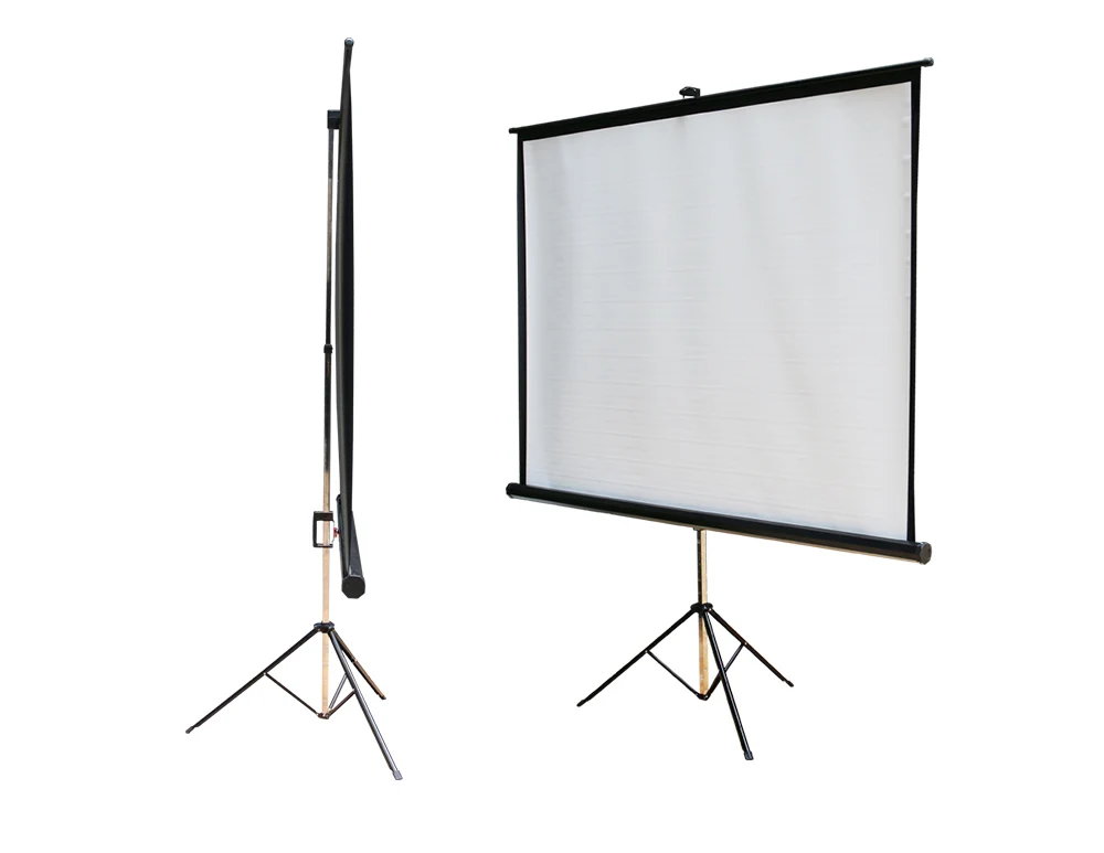 EUG Tripod Screen - Portable Projection for Meetings & Movies