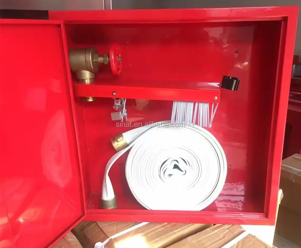 1.5" Fire Hose Cabinet with American Type Hose Reel Rack