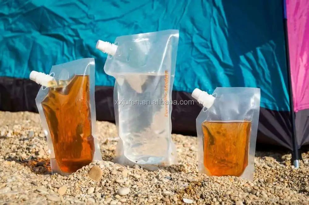 Plastic Disposable Flask For Alcoholic Drinks And Children Juice - Buy ...