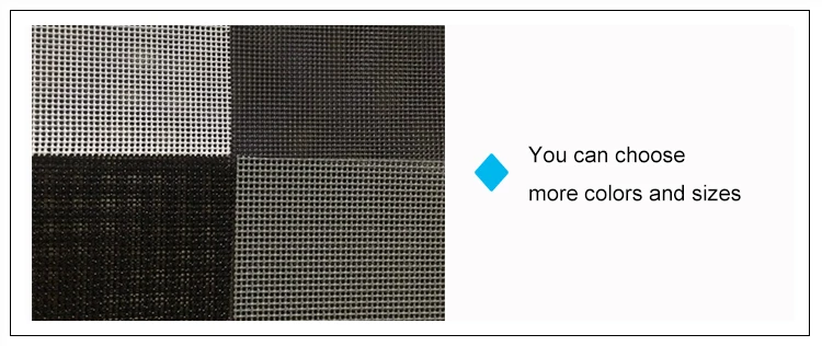 Black Powder Coated Bulletproof Wire Security Mesh Screen - Buy ...