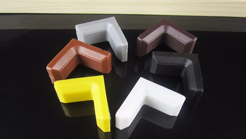 Plastic Standard Triangle Corner Bracket Different Color Small Shelf ...