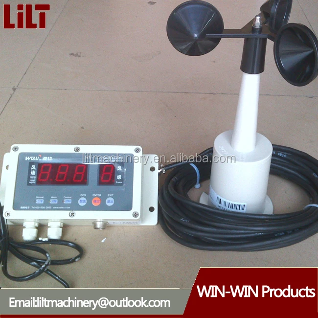 Tower Crane Anemometer/wind Speed Measurement - Buy Wind Vane ...