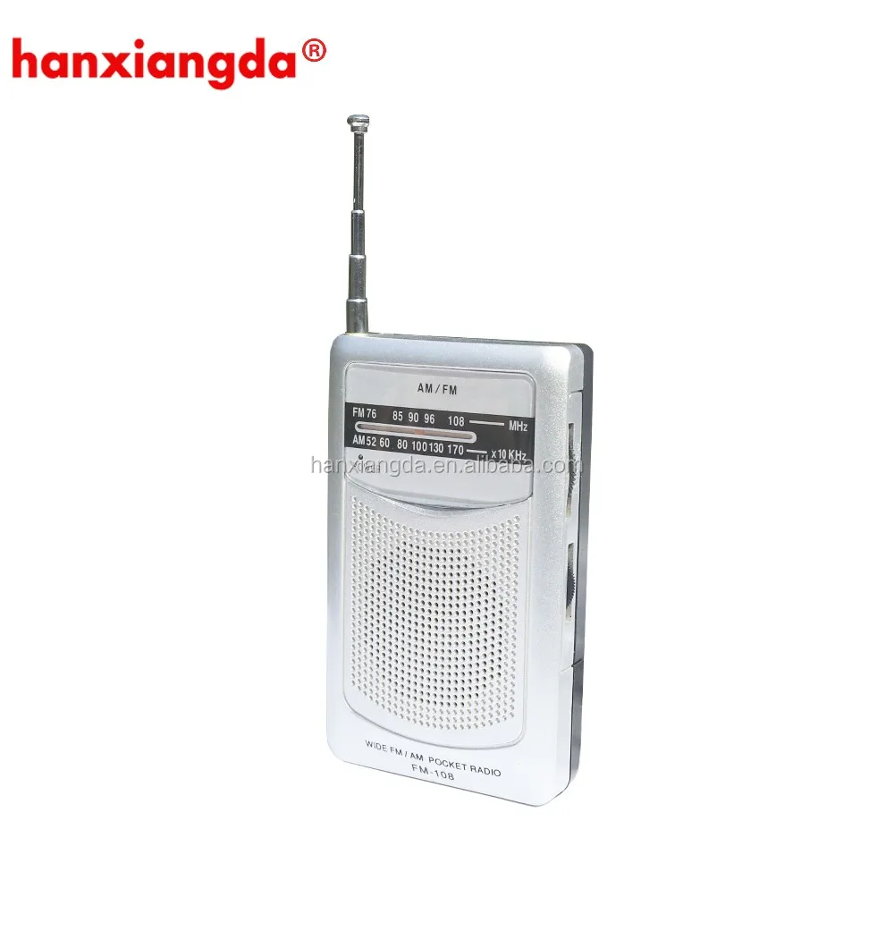 Cheap Promotional Mini Pocket Radio AM FM 2 Bands