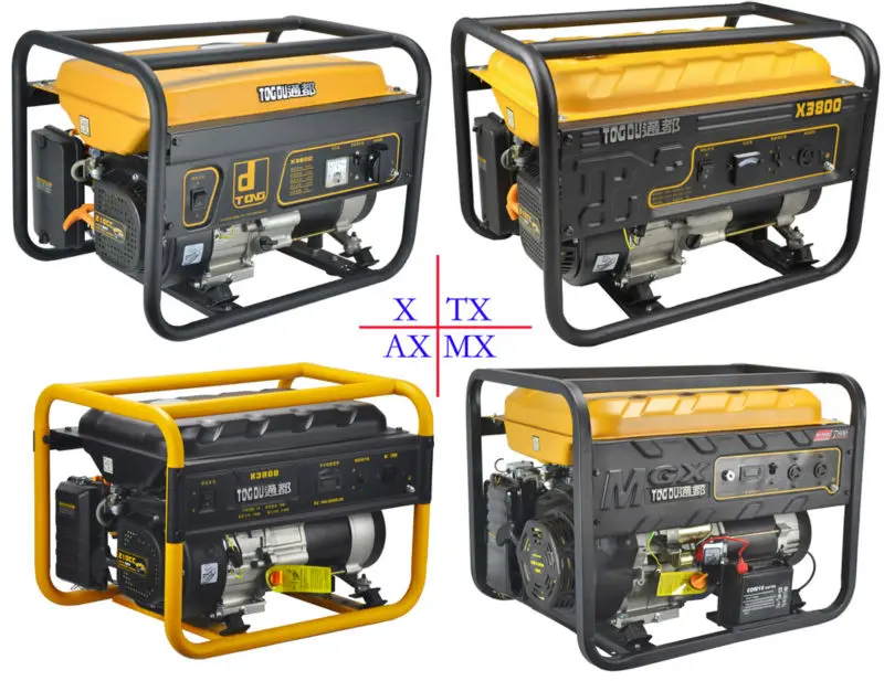3kva Generator Sweden 230 Volt Generator Recoil Start Air-cooled ...