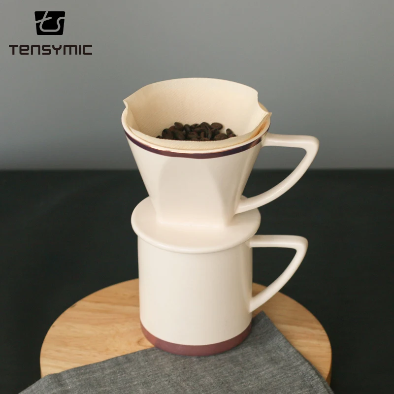 Luxury Ceramic Pour over Cups - Eco-Friendly Coffee Dripper Set