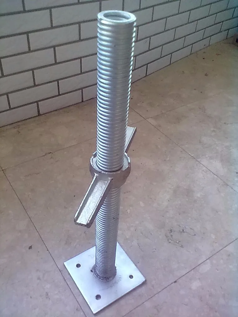 U-head Jack Adjustable Shoring Square Jack Base Used For Scaffolding ...