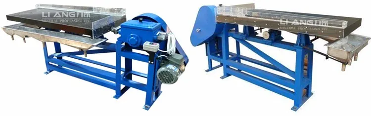 Gravity Equipment Gold Shaker Table with Aluminum Deck on Separating ...