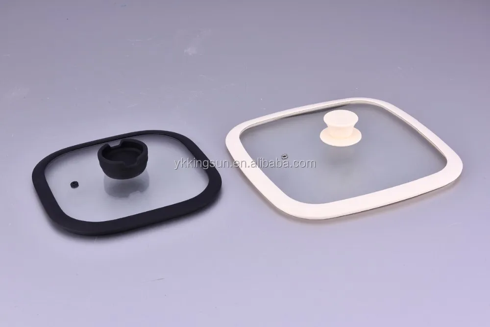 Square Fry Pan Lid - Buy Square Fry Pan Lid,Silicone Pan Lid,Rubber Pan ...
