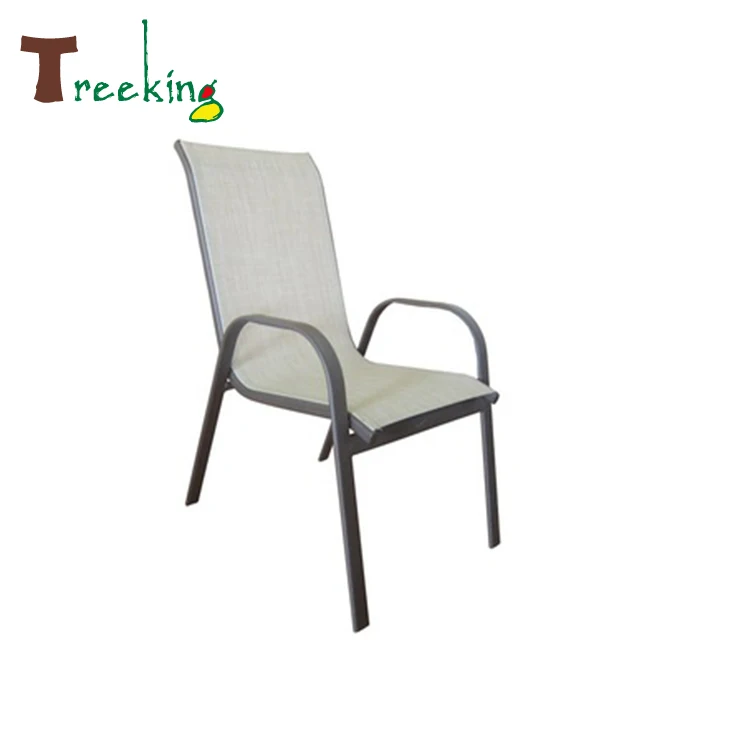 Classic Steel Fram Sling Stacking Chair - Buy Folding Sling Chair ...
