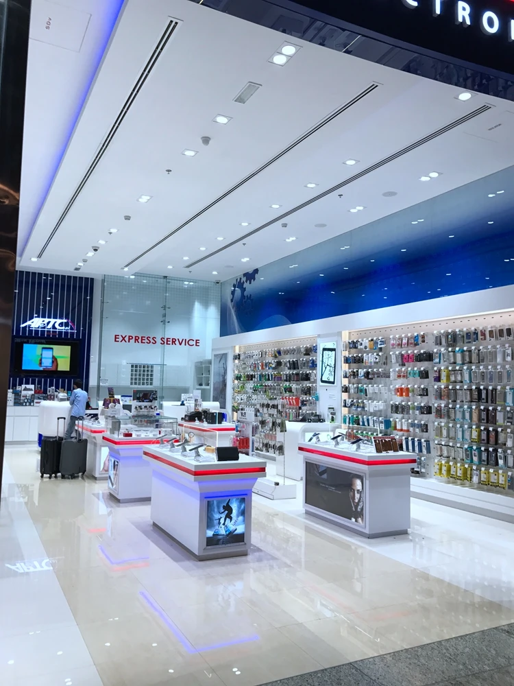 Mobile Phone Shop Counter Table - Stylish & Durable Design