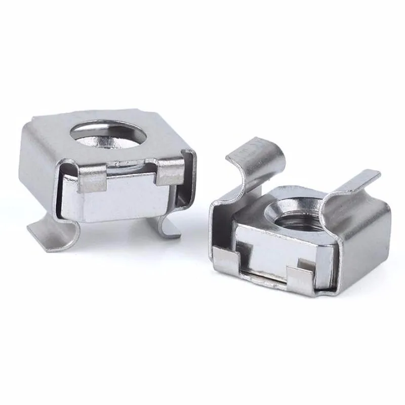 M6 Stainless Steel Ss304 Square Lock Cage Nut - Buy Cage Nut,Stainless ...