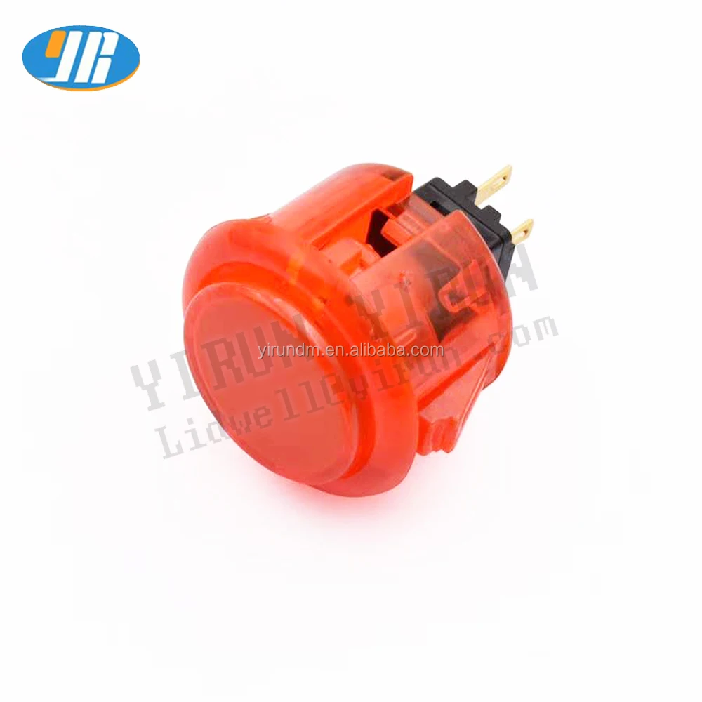Acrylic Crystal Button Arcade Start Switch Sanwa Type Obsc-30 Clear ...