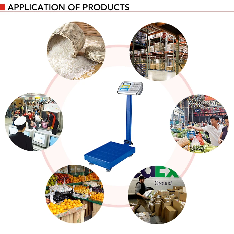 300kg/100g Tcs Wireless Wifi Scale Electronic Price Platform Scale ...