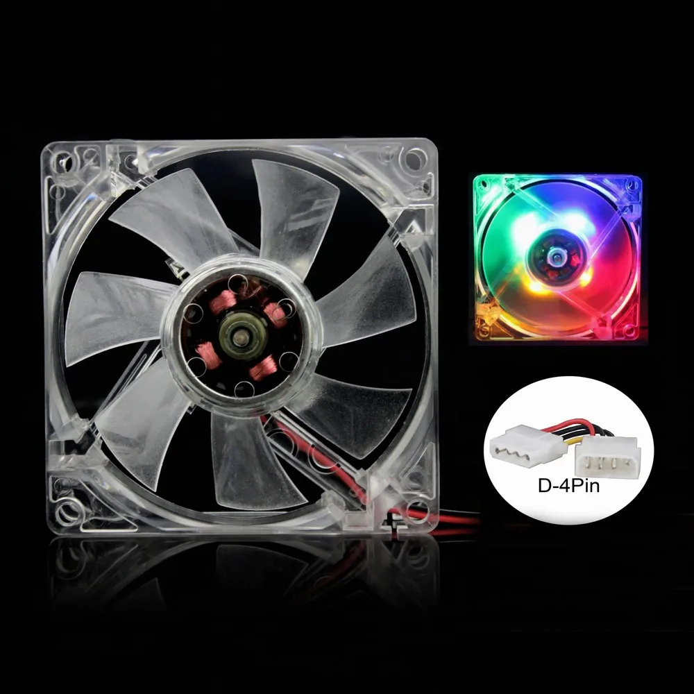 80mm RGB Fans - Efficient Cooling for Computer Cases