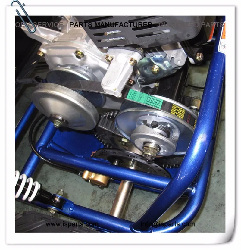 Racing Cart Reverse Gearbox with 3/4" Torque Converter Kit 10T #41 420