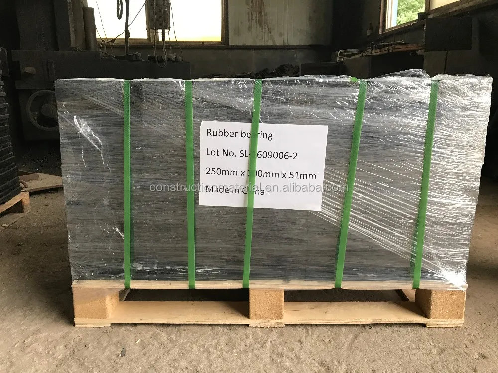 Vibration Isolation Rubber Damping Block for Bridge