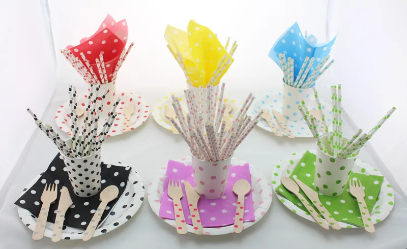 Disposable Paper Party Tableware Set - Buy Party Tableware,Tableware ...