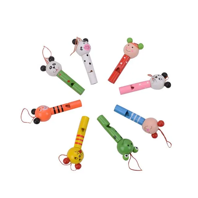 Funny Whistles - Entertaining Wooden Bird Sound Toys