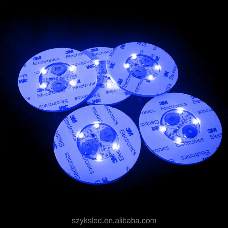 Led Sticker Light For The Dimple Led Sticker Bottle Light Club Favour ...