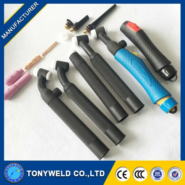 Guntig TIG Argon Welding Gun - Air Cooled, 3-Year Warranty