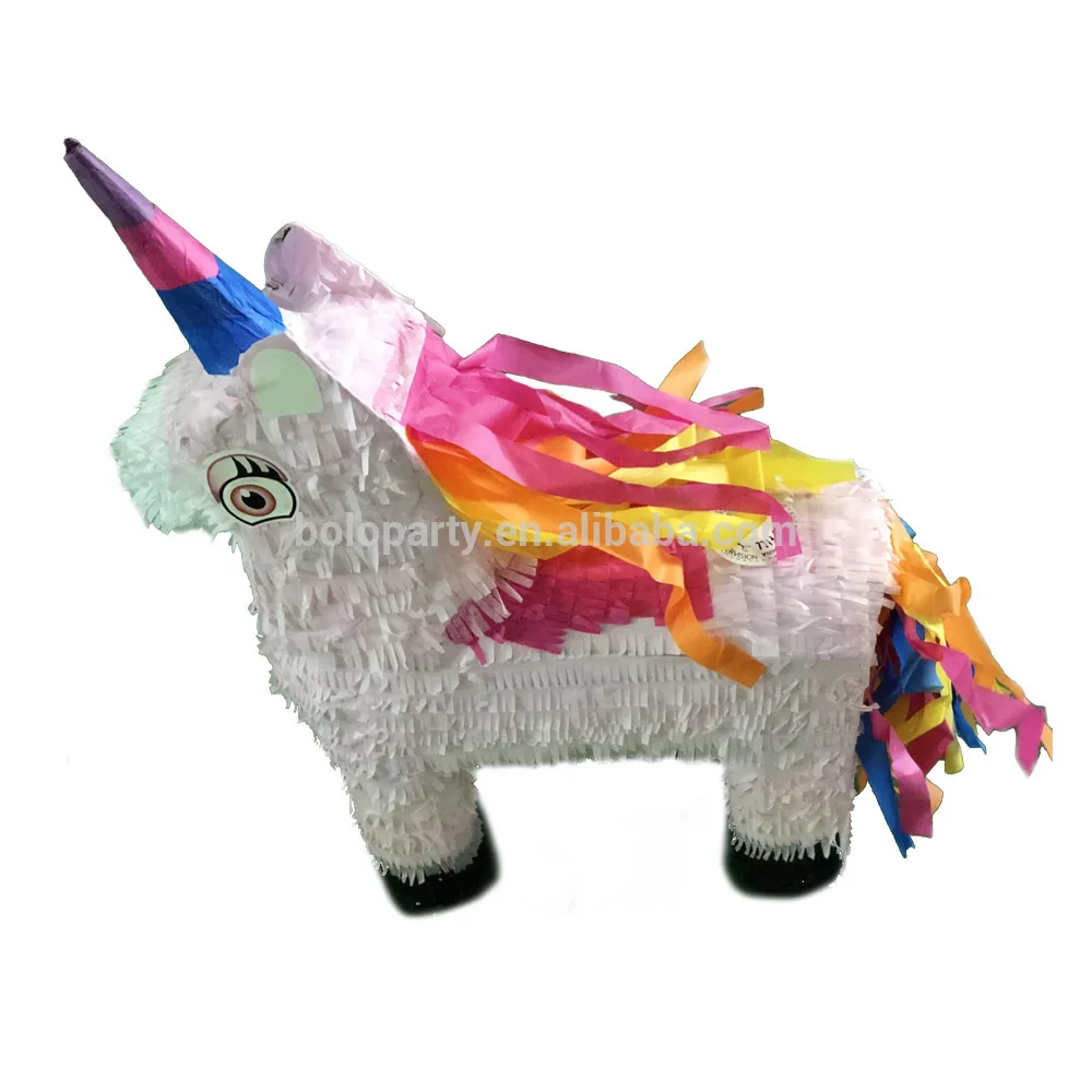 Birthday Party Decoration Supplies Kids Game Mini Animal Unicorn Pull ...
