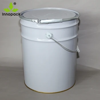 20kg Un Approved Empty Metal Tin Steel Paint Coating Drum/pail/bucket ...
