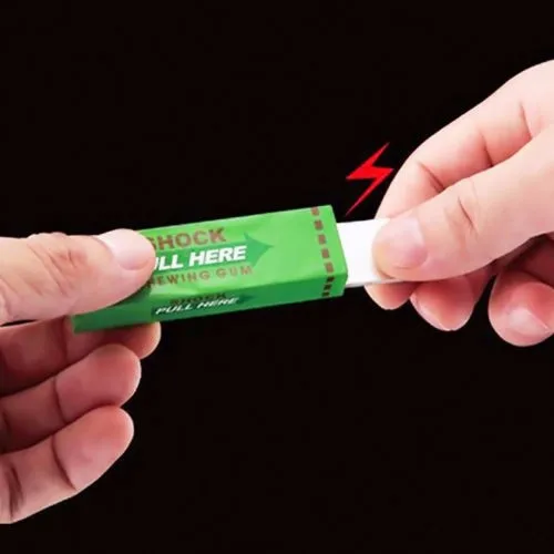 Safety Funny Shocking Toy Chewing Gum Gadget Electric Shock Joke Prank ...
