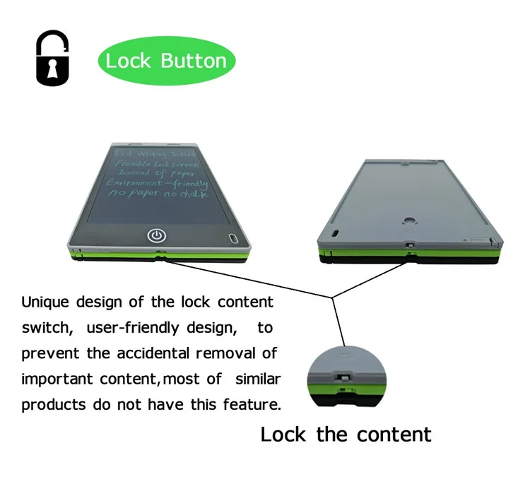 8.5 Inch E-writer Handwriting Pads Portable Board For Kids,Office,Deaf ...