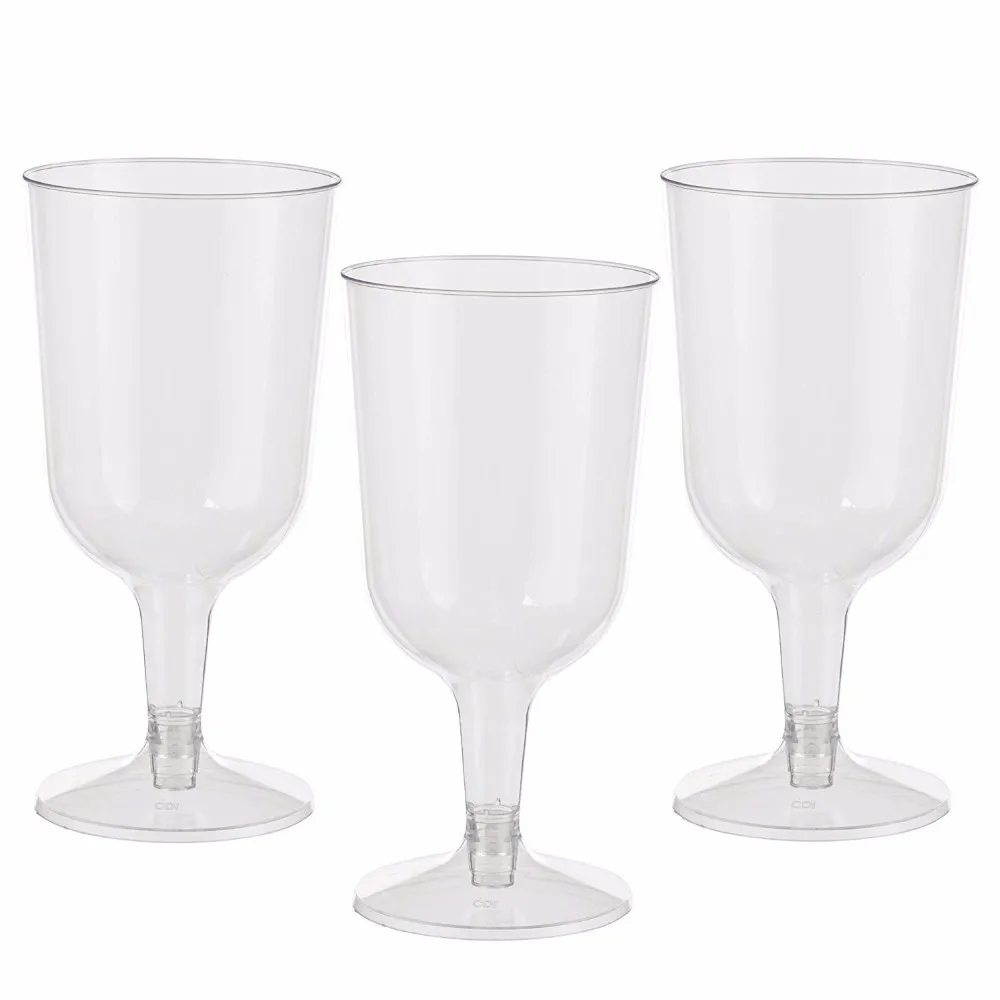 Party Essentials Elegant Plastic Wine Glass Cup,Eco-friendly Plastic ...